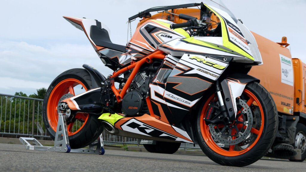 KTM RC8 "4moto-DSG" - 4moto® - Bikedekore, Motorrad-Dekore, Folierungen,