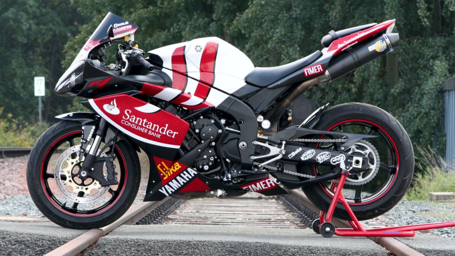 Yamaha R1 (RN19) "SBK Santander" Replica Design Folierung - aus dem ...