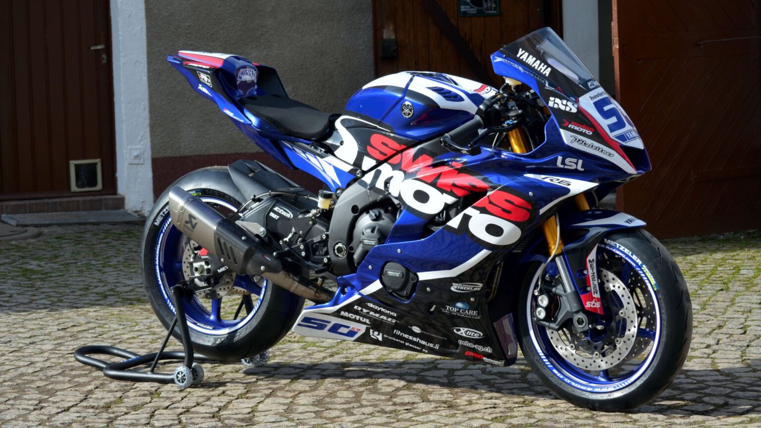 Yamaha R6 "SWISS Moto" Folierung Saiger Racing - 4moto® - Bikedekore, Motorrad-Dekore, Folierungen,