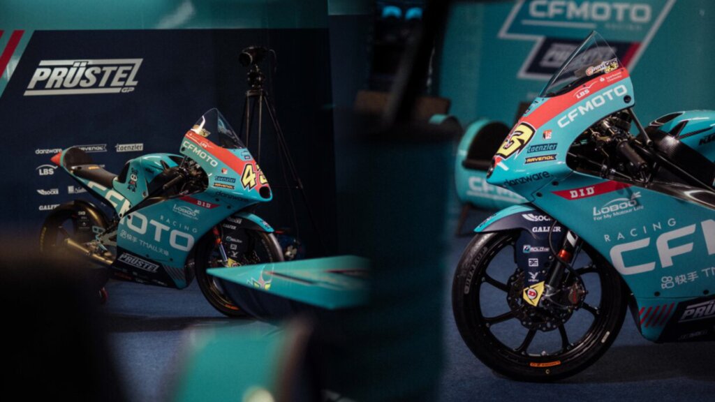 CFMOTO Moto3 WM 2020 " TEAM CFMoto PrüstelGP" - 4moto® - Bikedekore, Motorrad-Dekore, Folierungen,